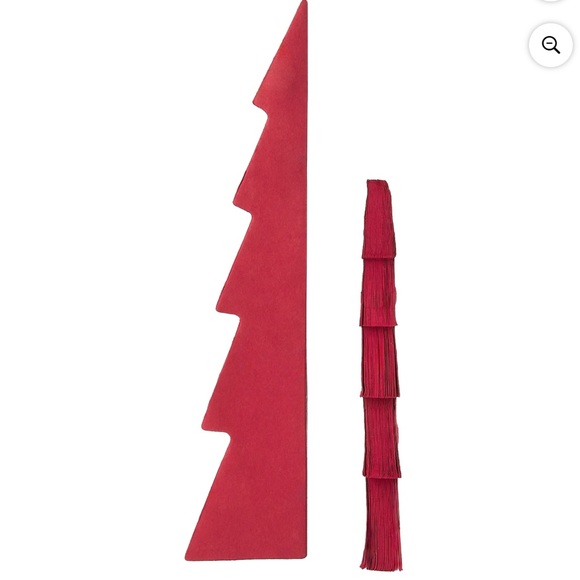 Holiday Time | Holiday | New Set Of 3 Red Honeycomb Paper Trees Indoor ...